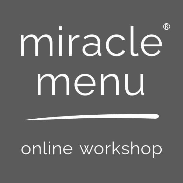 Miracle Menu Online Workshop - Spirit Lifestyle with Rob & Aliss Cresswell